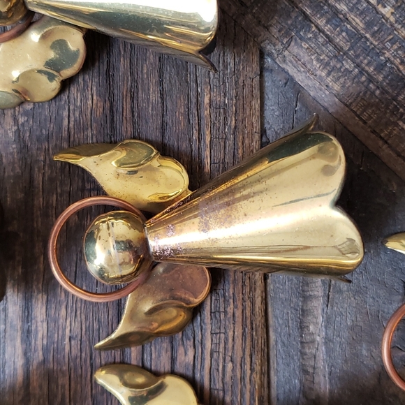 Other | Vintage Brass Angels With Copper Halos Lot Of 1 | Poshmark